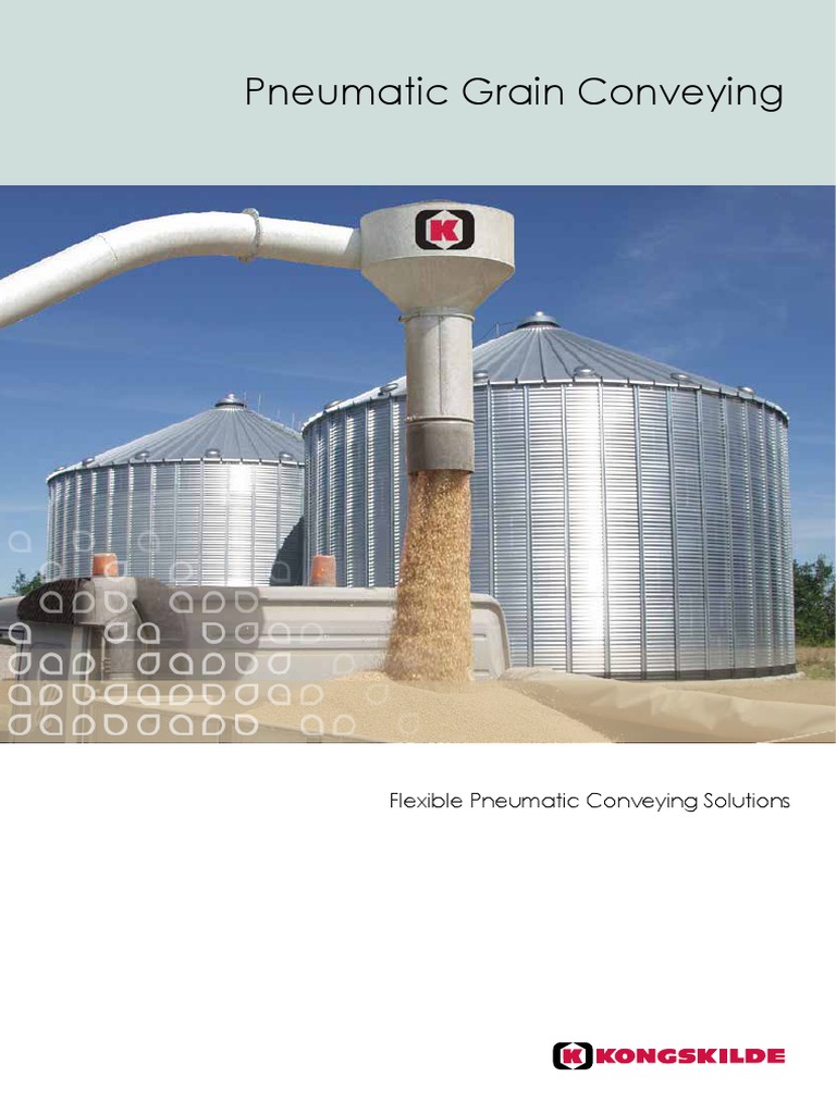 Pneumatic Grain Conveying | Pipe (Fluid Conveyance) | Tractor