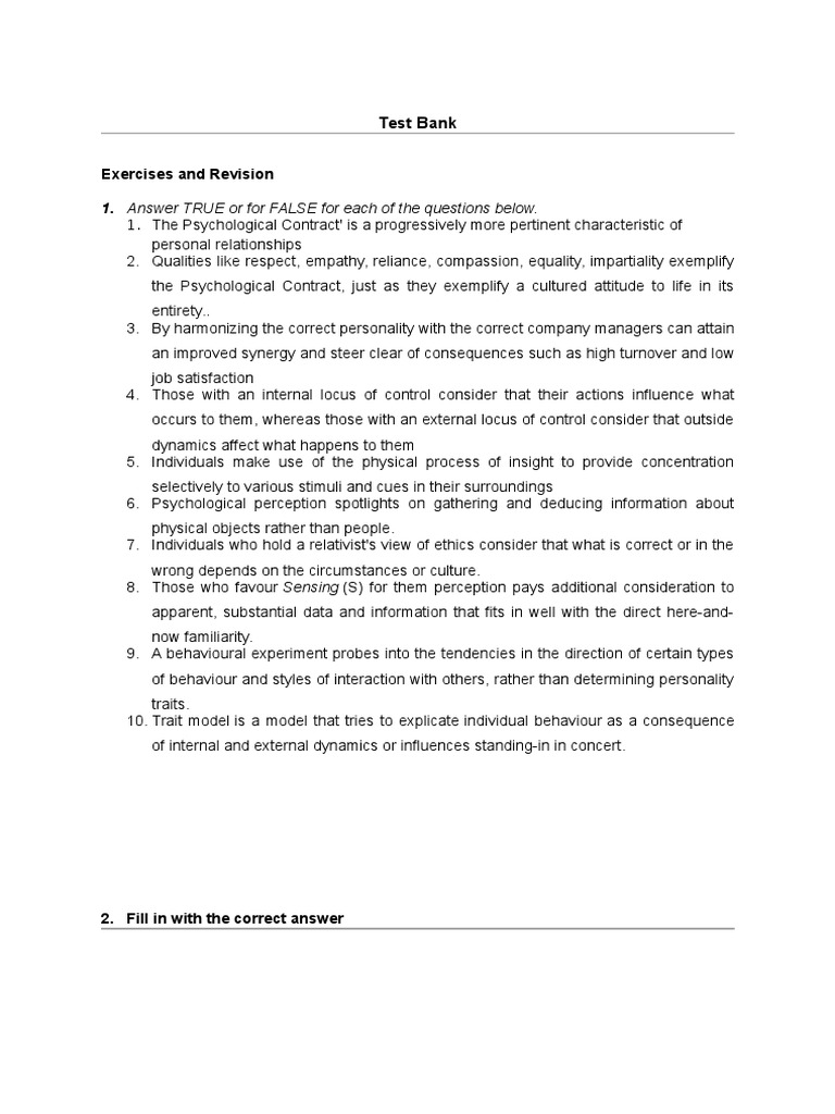 General Ob Question | PDF | Behavior | Perception