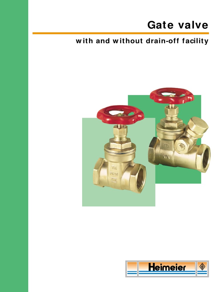 Gate Valve Specifications and Details | PDF | Physical Chemistry ...