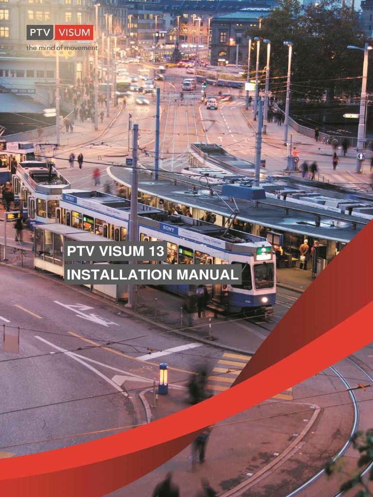 Installation Visum13 Eng | PDF | Installation (Computer Programs) | Computer File