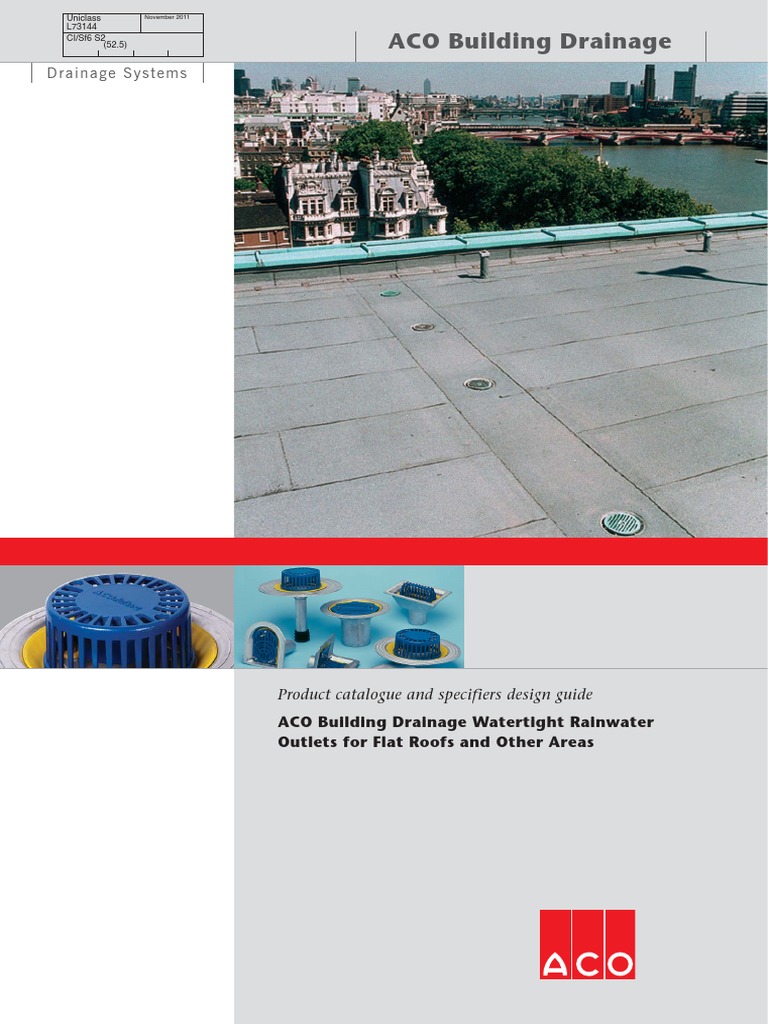 Aco Rainwater Outlets Brochure | PDF | Corrosion | Roof
