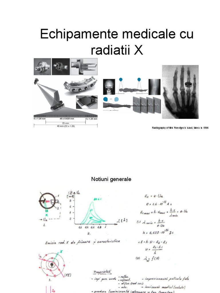 Echipamente Medicale Cu Radiatii X | PDF