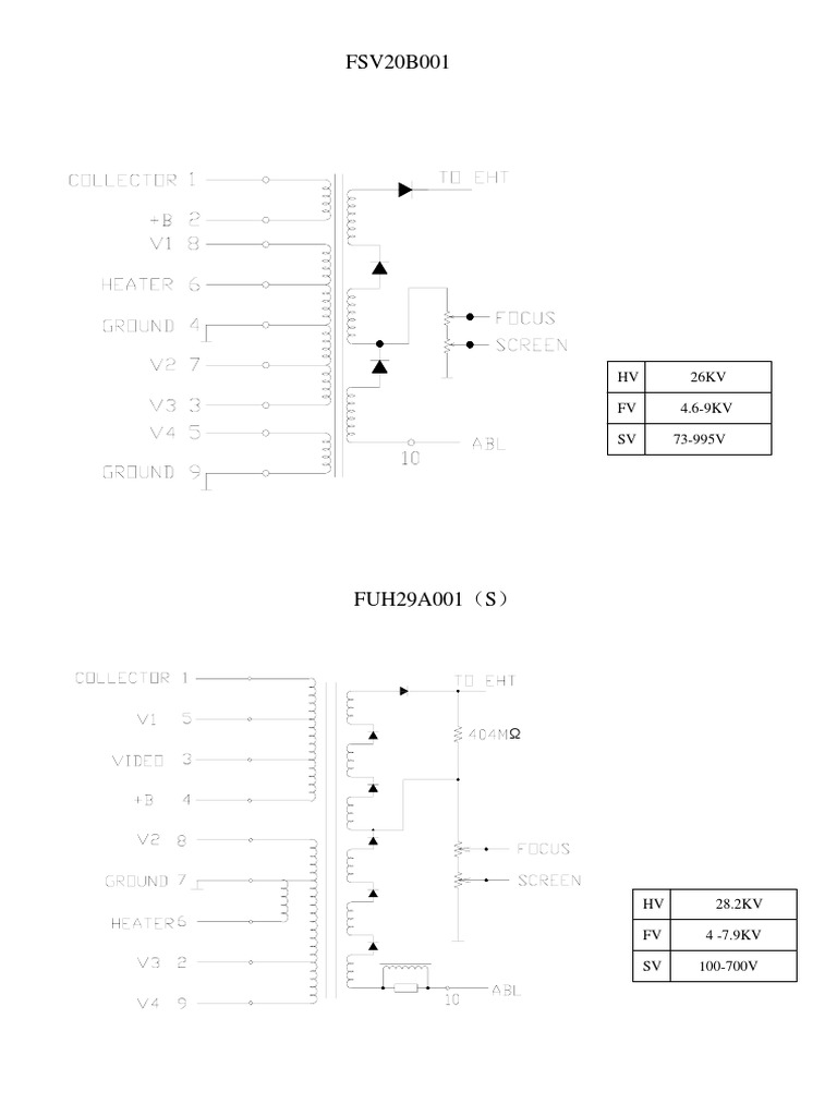 Technical Data For FBT-1 PDF | PDF | Technology & Engineering