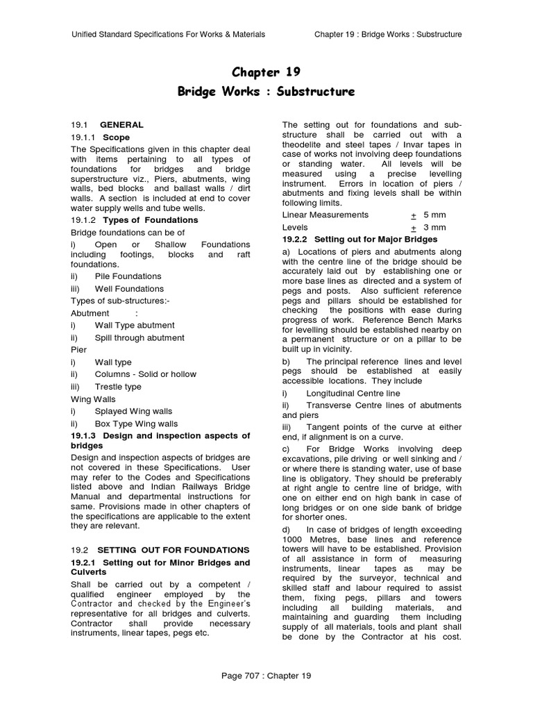 Bridge Works Substructure | PDF | Deep Foundation | Casing (Borehole)