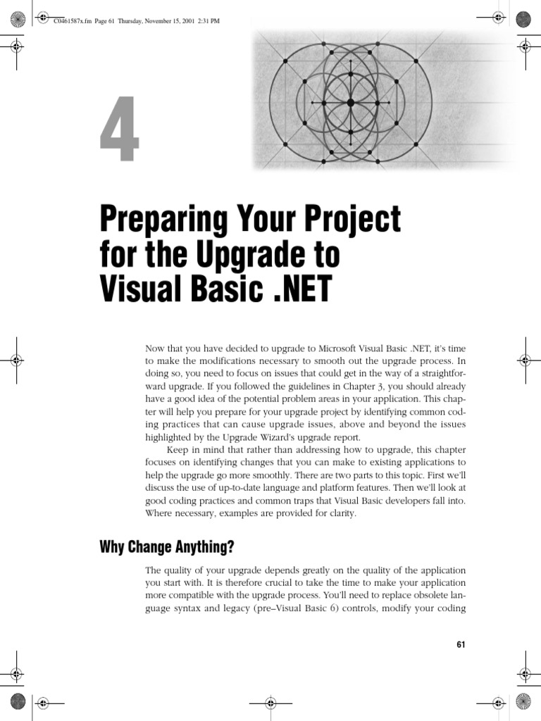 Visual Basic 6 To .Net Migration | PDF | Data Type | Variable (Computer ...