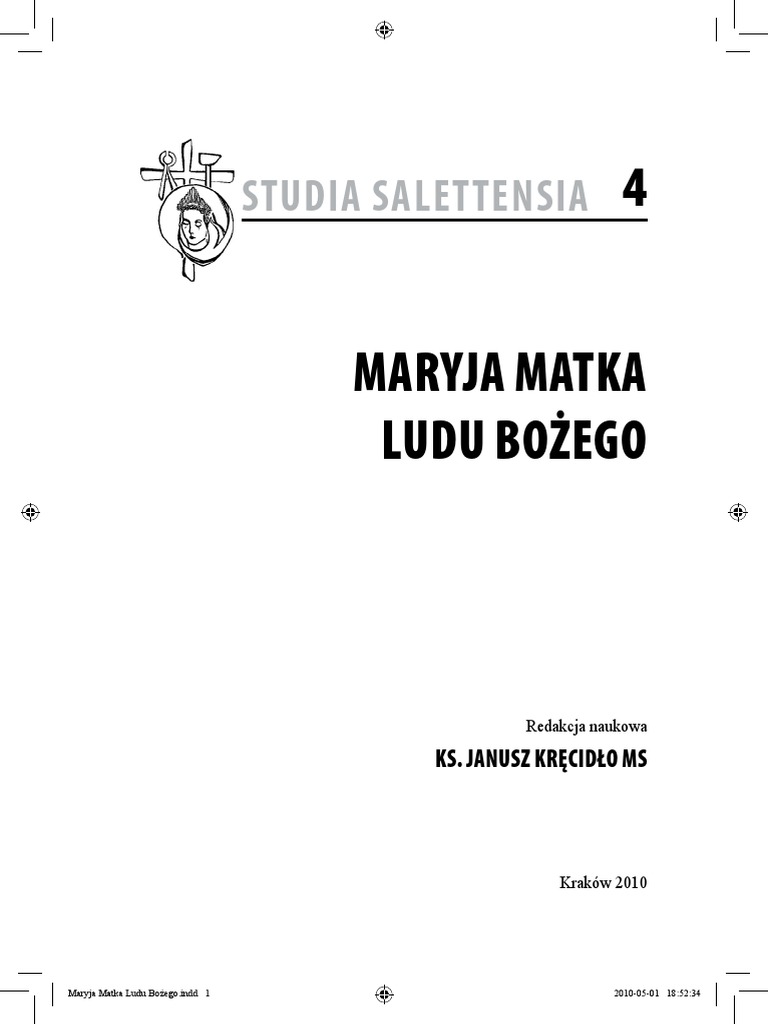 Maryja Matka Ludu Bożego - Book | PDF