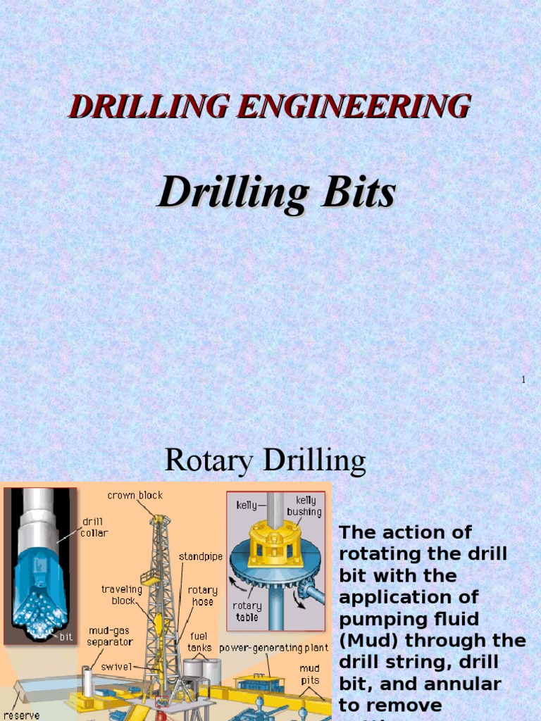 Drilling Bit Ppt | Drilling | Drill