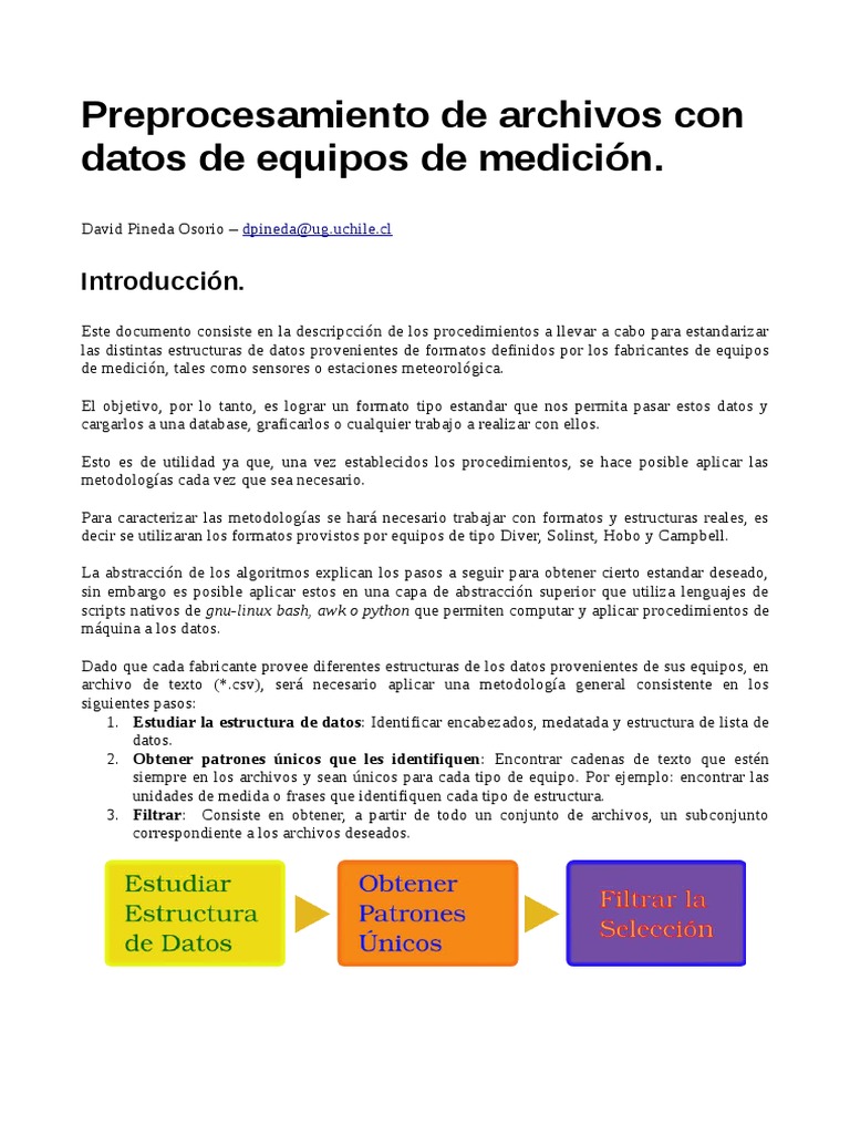 Preprocesamiento Datos Con GNU-LINUX | PDF | Interfaz de línea de comando | Archivo de computadora