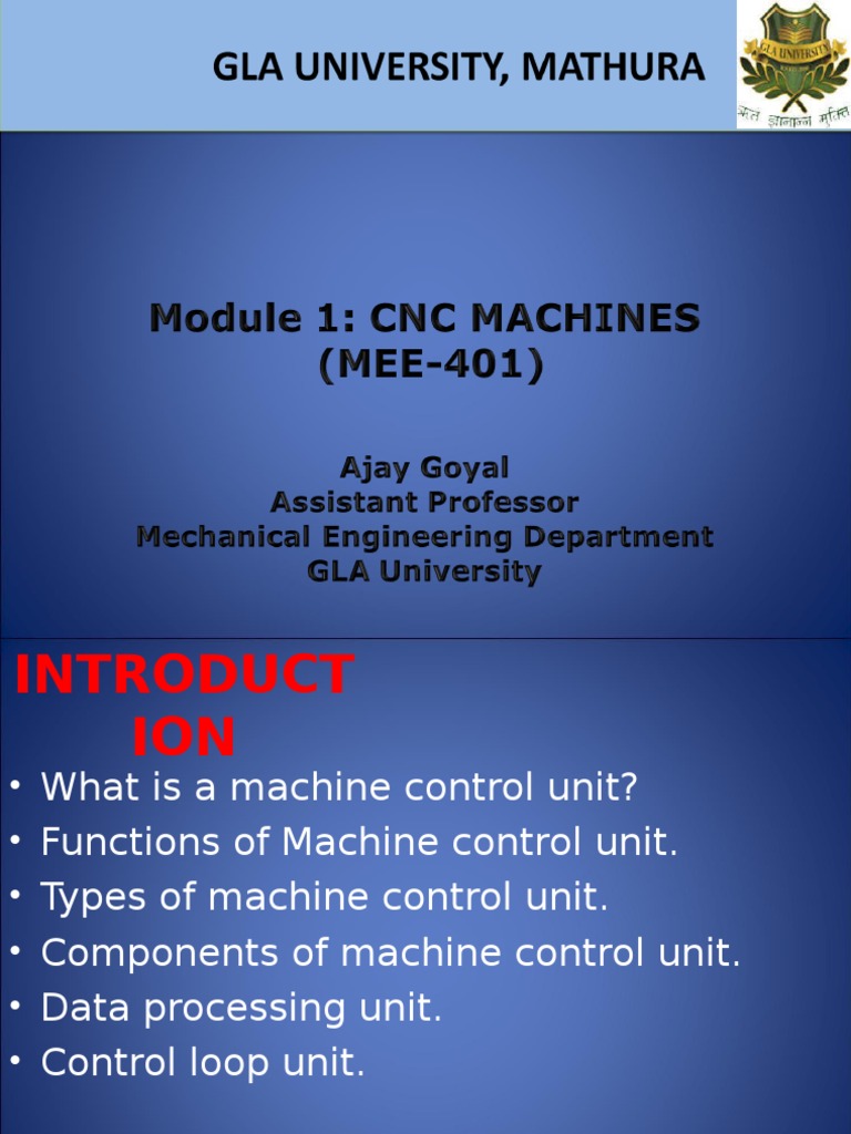 Mcu | PDF | Numerical Control | Microcontroller