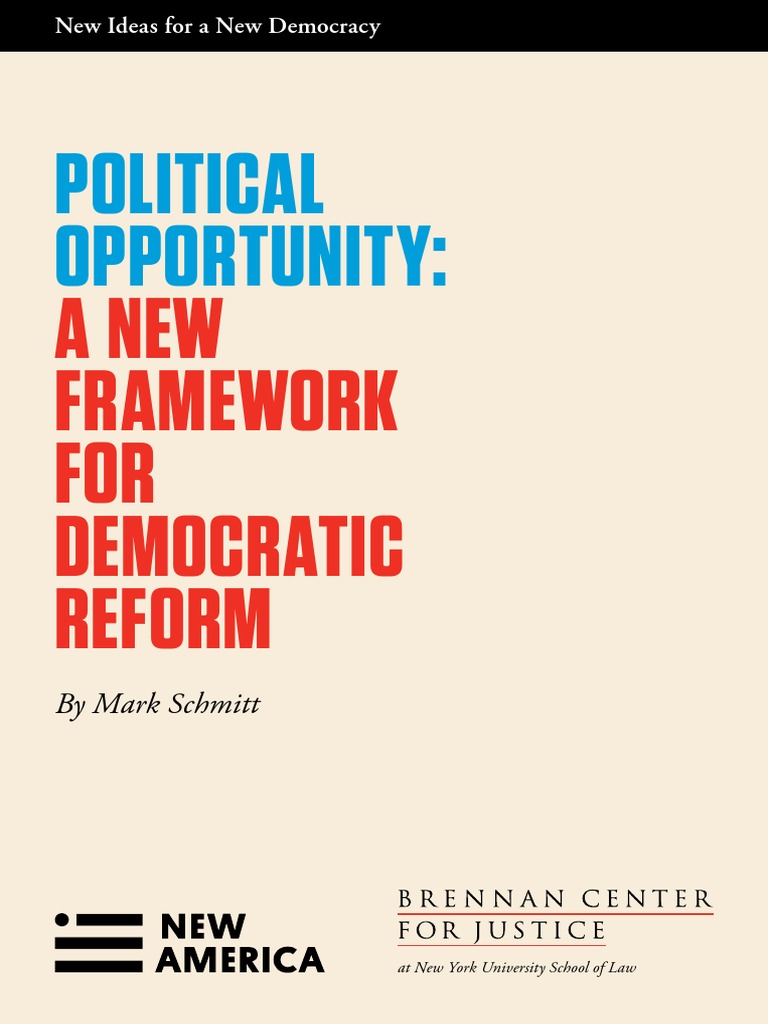 New Framework for Democratic Reform | PDF | Citizens United V. Fec ...