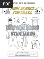 NFHS Soccer Uniform Guidelines | PDF | Sock | Dress Codes