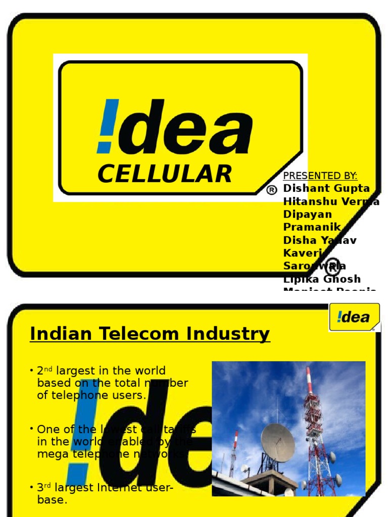Idea Cellular | Download Free PDF | Communication | Marketing