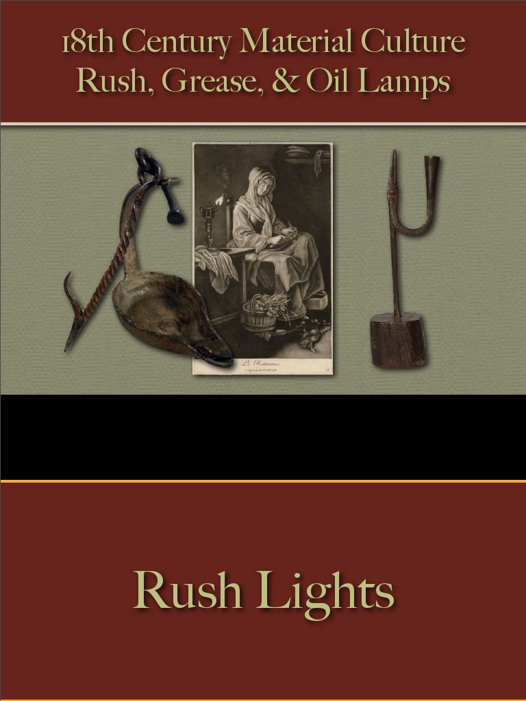 Lighting - Rush Lights & Grease Lamps | PDF