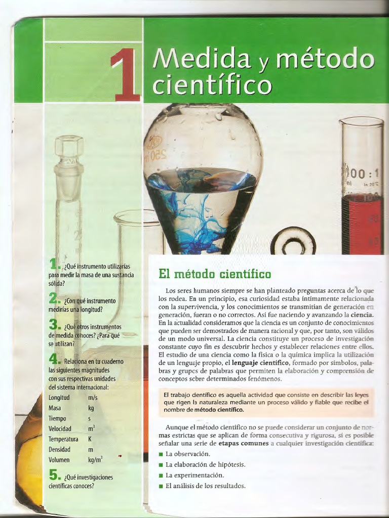 Instrumentos y Método Científico | PDF | Gases | Mezcla