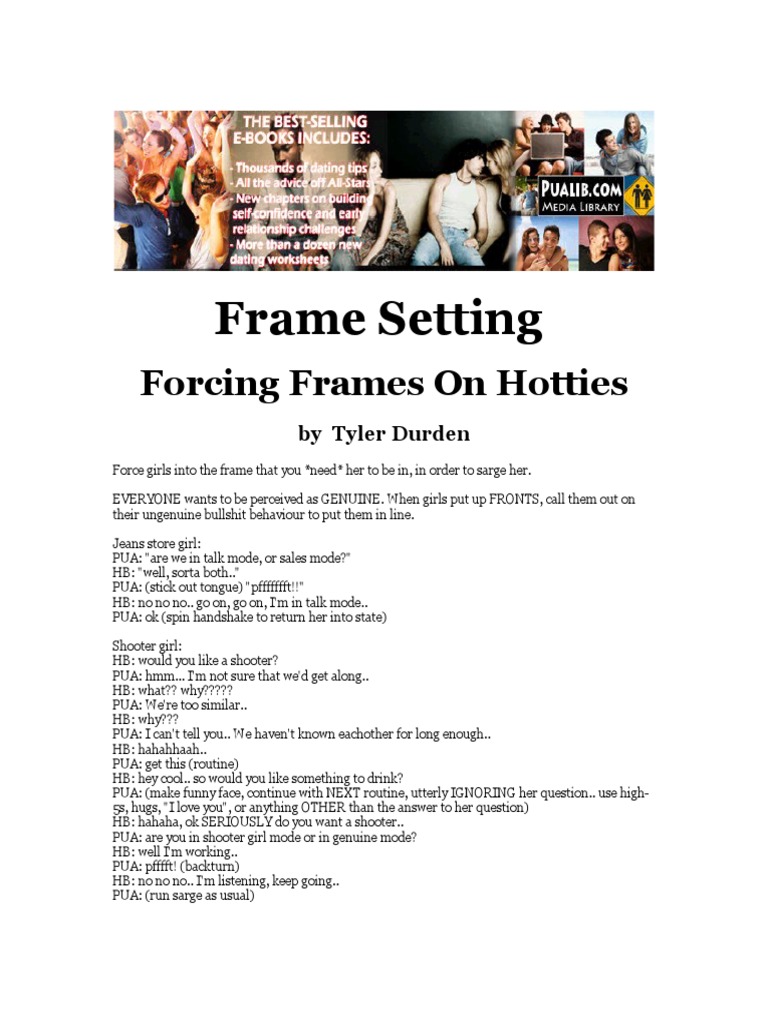 Tyler Durden - Frame Setting Forcing Frames On Hotties Cd2 Id119500574 ...