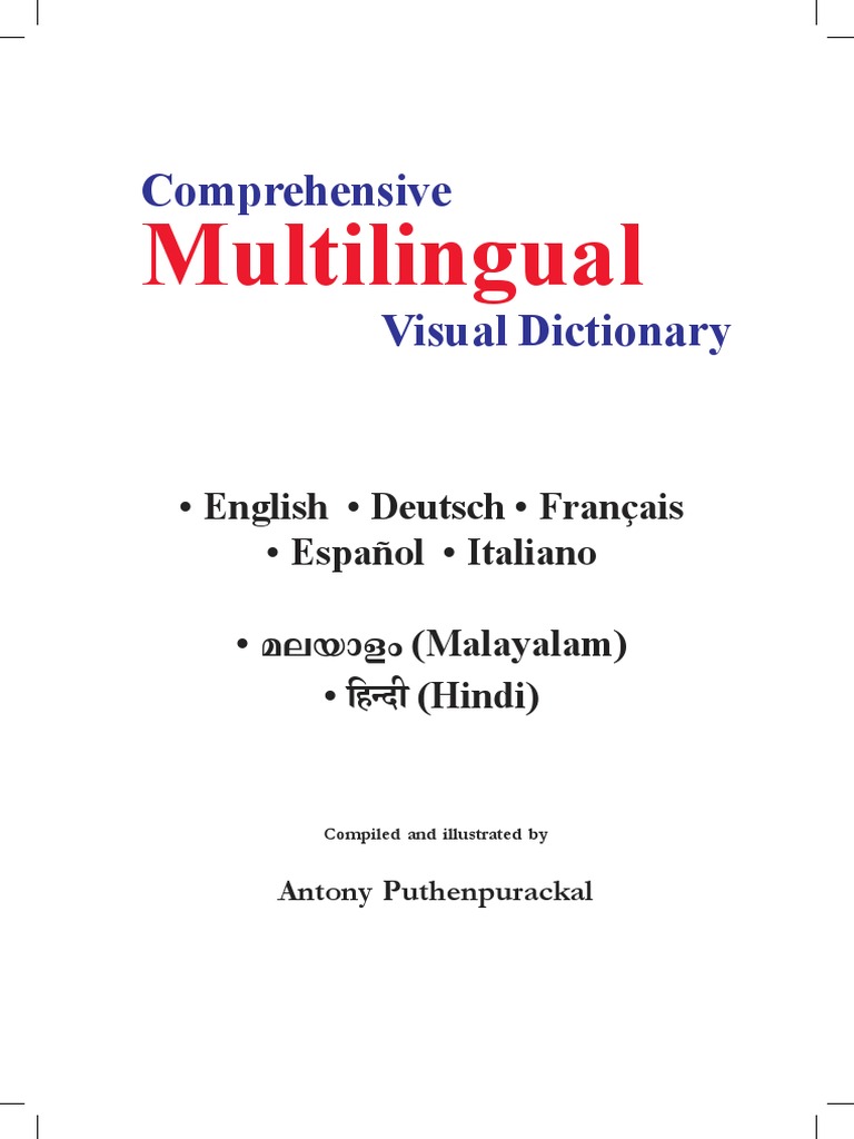 Multilanguage Visual Dictionary | PDF | Kerala | Grammatical Gender