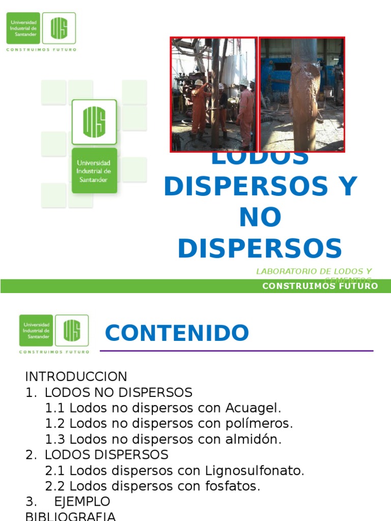 Lodos Dispersos y No Dispersos | PDF | Filtración | Arcilla