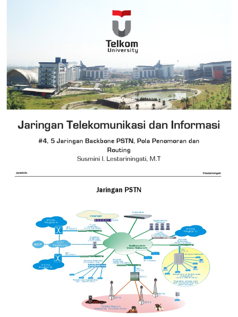 4.5. Jaringan Backbone PSTN, Pola Penomoran Dan Routing | PDF ...