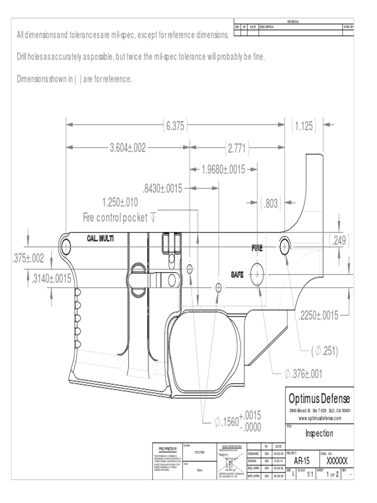 Optimus AR-15 Inspection | PDF