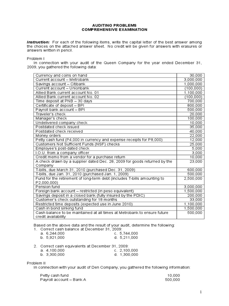 Auditing Practice | Download Free PDF | Debits And Credits | Inventory