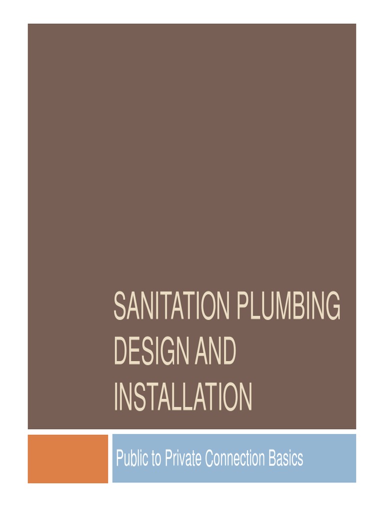 JPT RMP C1 | PDF | Plumbing | Water Supply Network