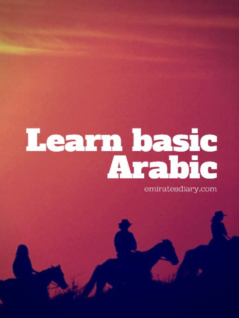 Learn Basic Arabic | PDF | Arabic | Languages
