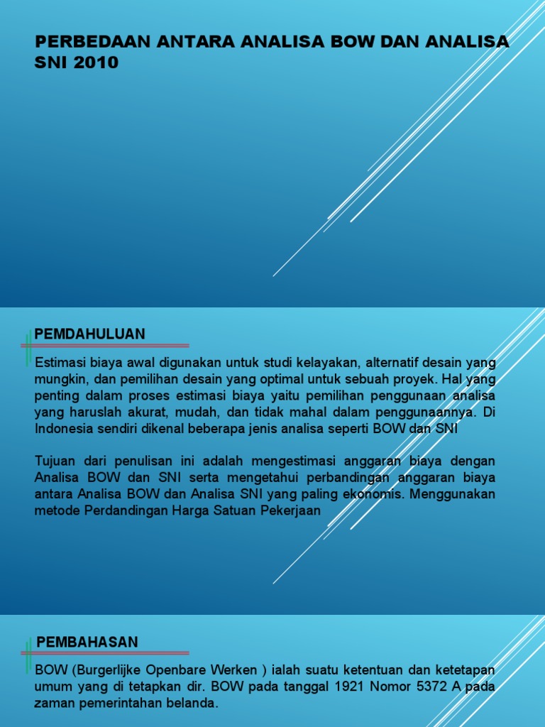 Estimasi Biaya Konstruksi | PDF