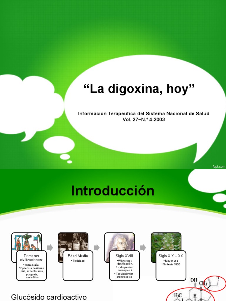 Digoxina | PDF | Insuficiencia cardíaca | Sistema cardiovascular
