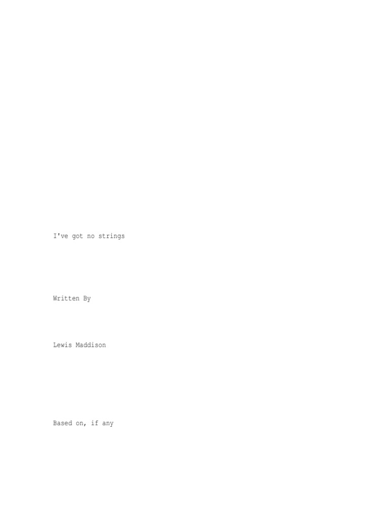 Animation Script | PDF | Leisure | Nature