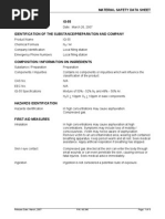 Shell Oil TF 0870 Material Data Sheet | PDF | Physical Sciences | Materials