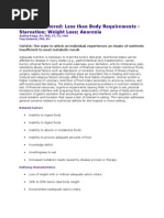 MEED Risk Assessment for Eating Disorders | PDF | Dehydration ...