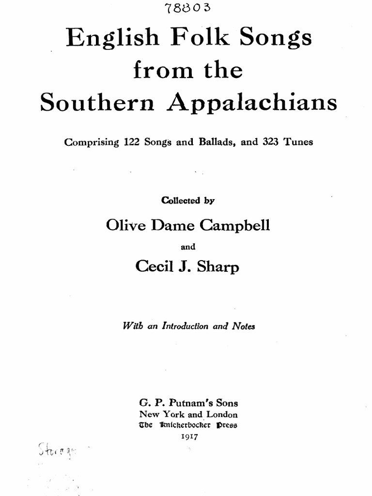 English Folk Appalachia | PDF