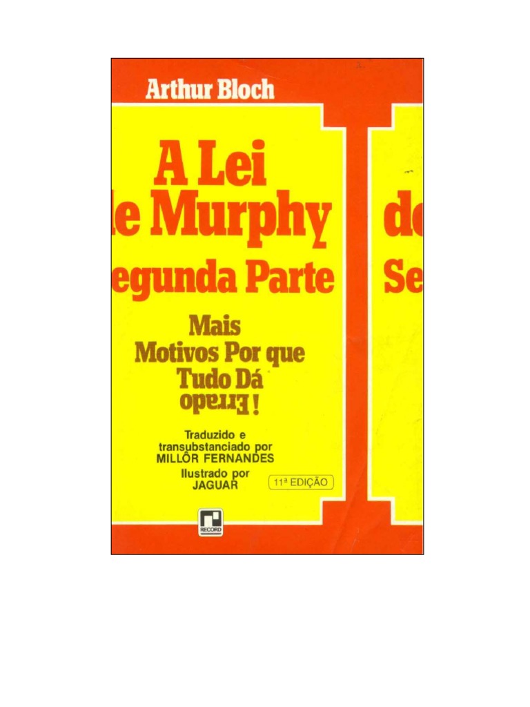A Lei de Murphy - Segunda Parte - Arthur Bloch.pdf