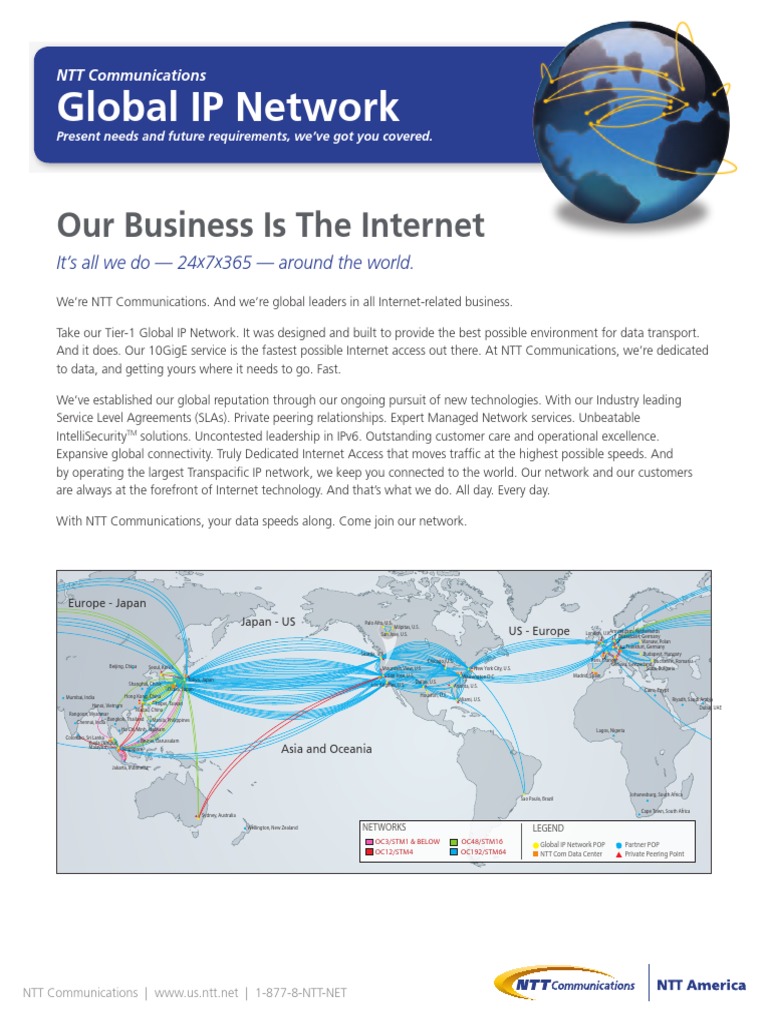Global IP Network | PDF | Computer Network | Virtual Private Network