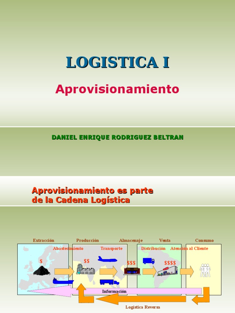Logistica Aprovisionamiento | PDF | Outsourcing | Calidad (comercial)