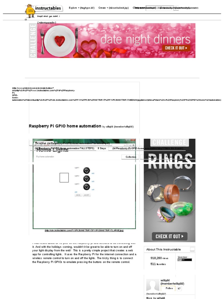 Raspberry Pi GPIO home automation: Controlling lights remotely with a web app on a Raspberry Pi ...