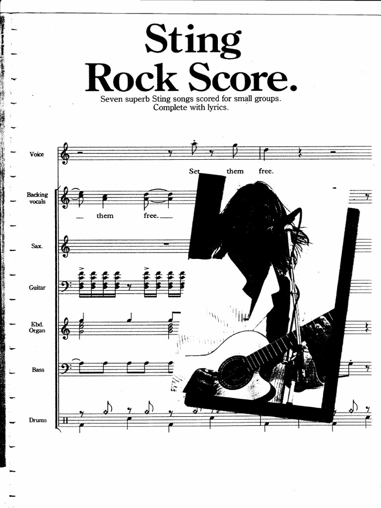 Sting Rock Score (Isbn 0-7119-1918-6) | PDF