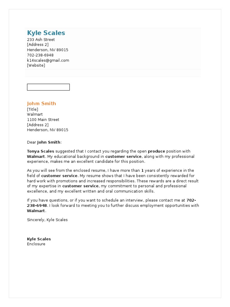 Job Application for Walmart Produce Position | PDF