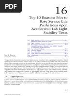 ASTM G155 Condition | PDF | Ultraviolet | Light