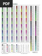 Complete HTML True Color Chart | PDF | Artistic Techniques | Light
