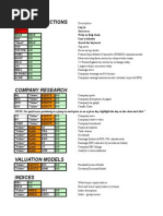 Bloomberg Function Sheet | PDF
