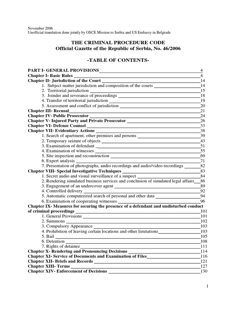 Criminal Procedure Code | PDF | Prosecutor | Judicial Disqualification