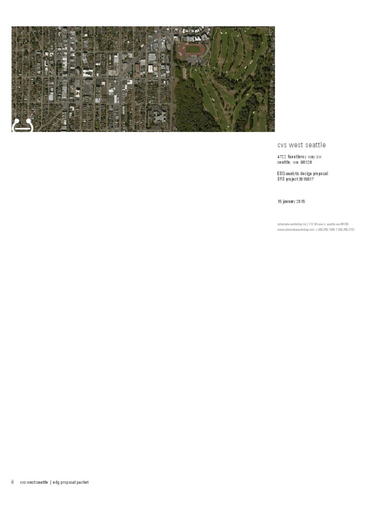 EDG Proposal For West Seattle CVS | PDF | Land Lot | Lighting