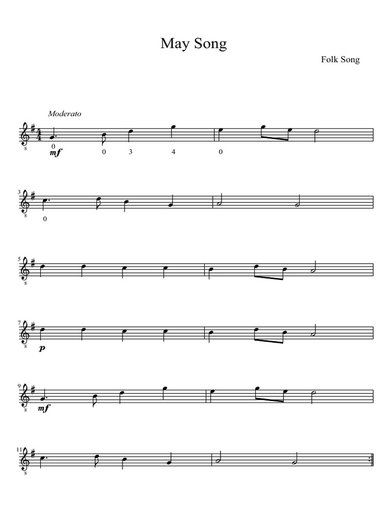 May Song (Aluno) | PDF