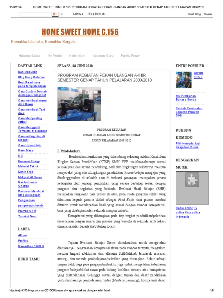 Contoh Proposal UAS PDF | PDF