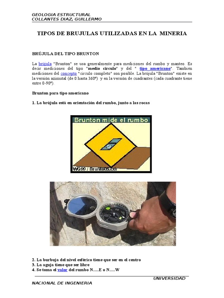 Brújula Final | PDF | Brújula | Azimut
