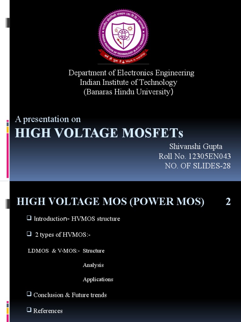 High Voltage MOSFETs | PDF | Field Effect Transistor | Mosfet