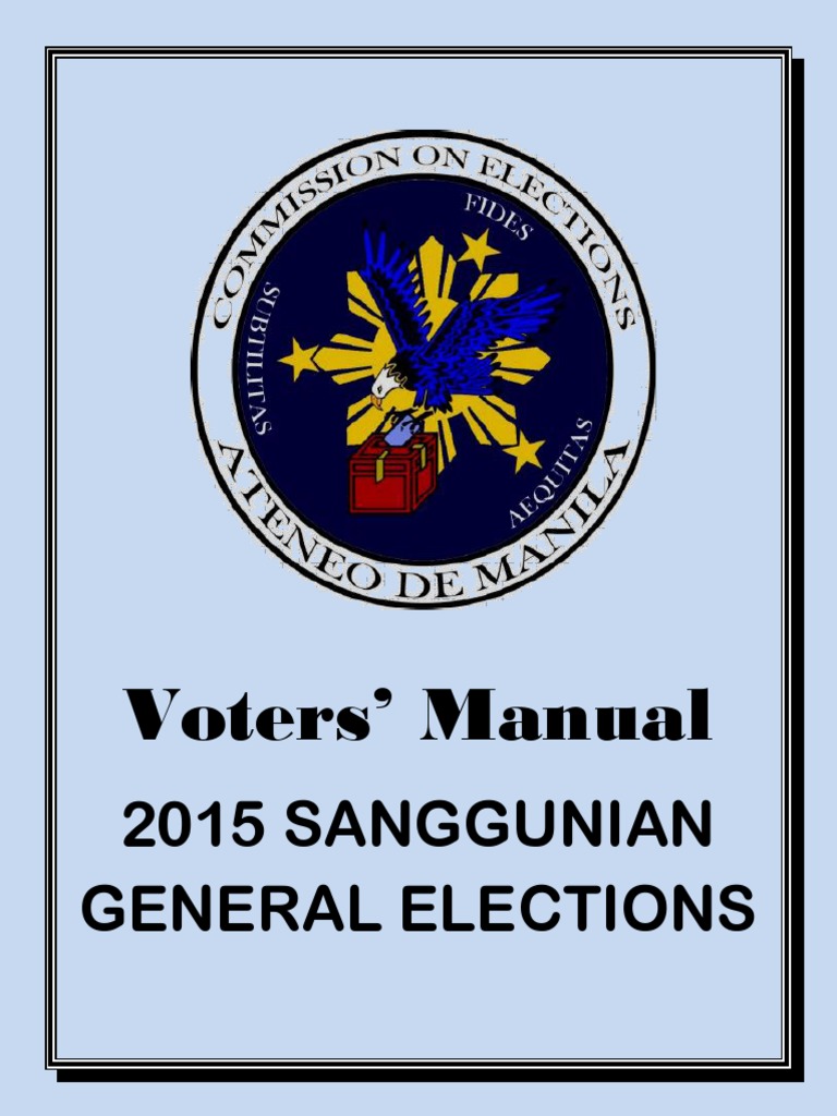 Voters Manual 2015 General Elections | PDF | Further Education | Business