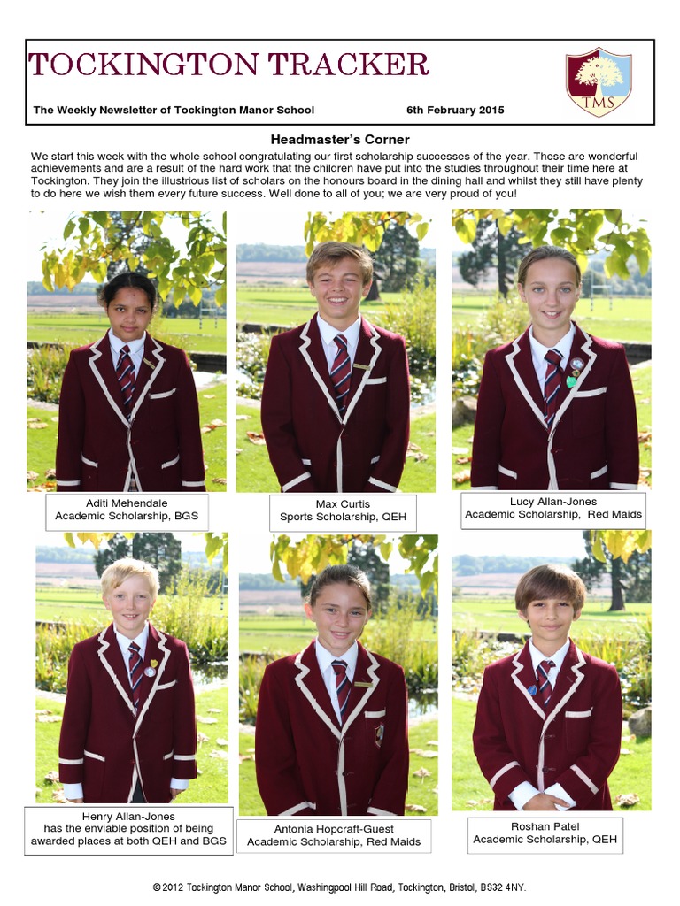 Tockington Tracker 6-2-15 | PDF | Salad | European Cuisine