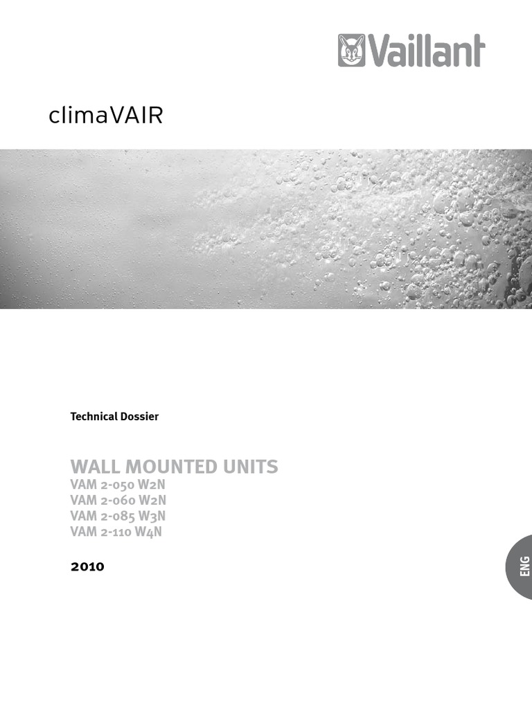 Vaillant VAM2 Technical | PDF | Air Conditioning | Hvac
